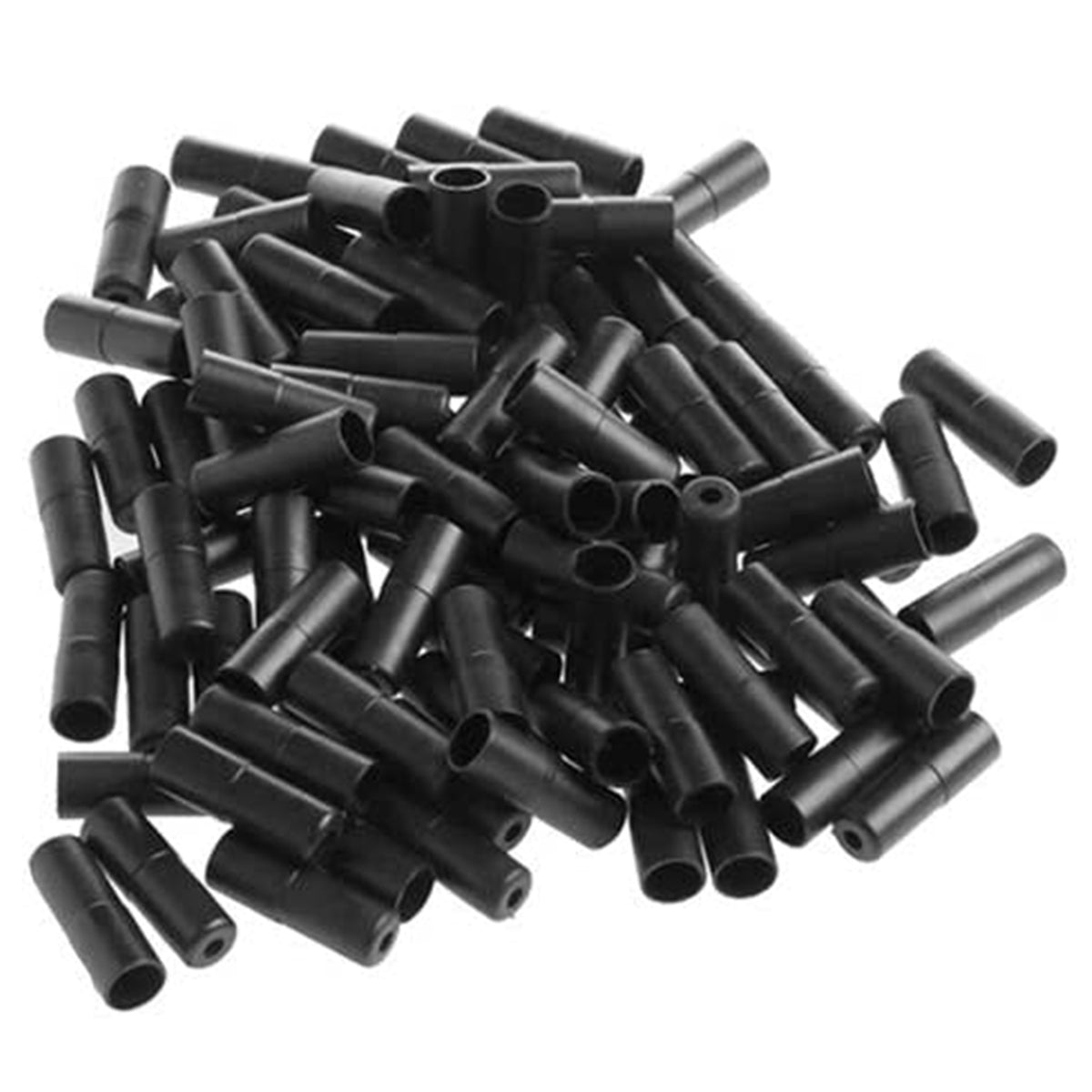 5mm Plastic Brake Ferrules (x24 Pieces) Black – emf Sports
